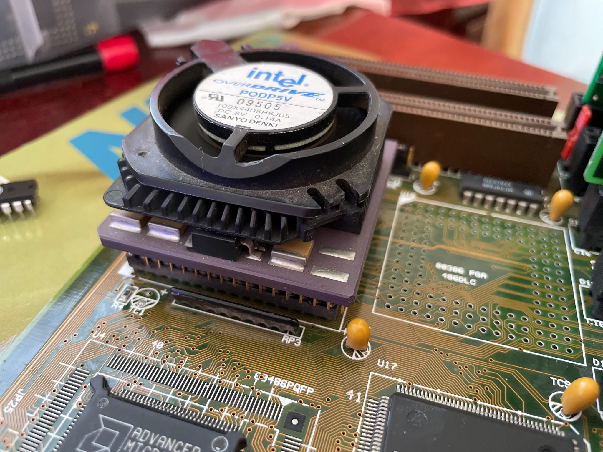 Pentium on a 386 motherboard – Dependency Injection